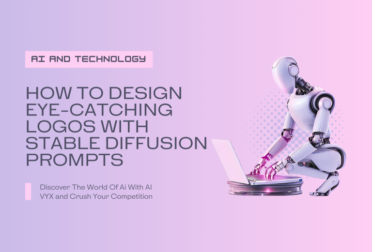 Design Eye-Catching Logos with Stable Diffusion Prompts - AI Vyx