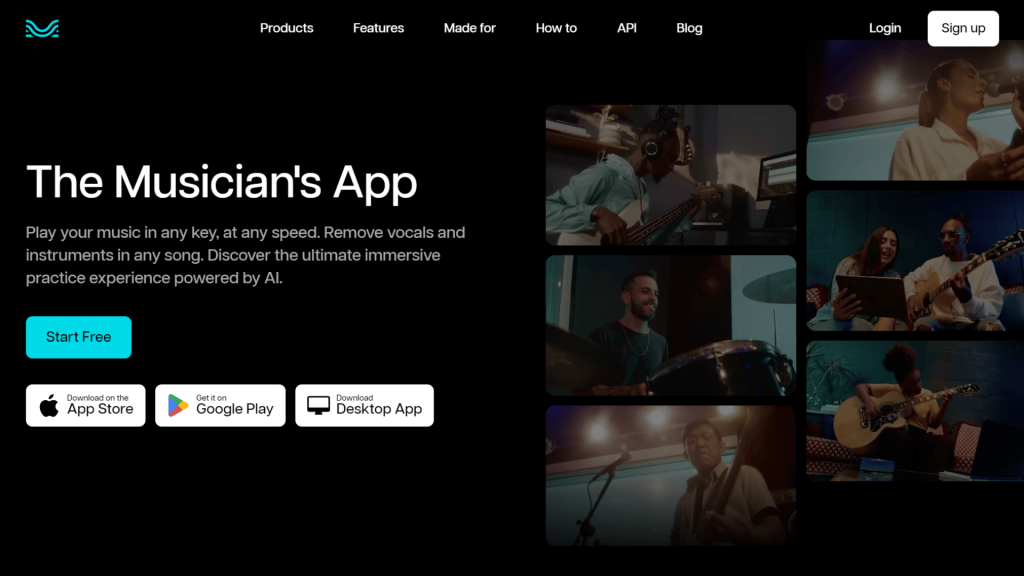 Moises App - AI Tool - AI Vyx